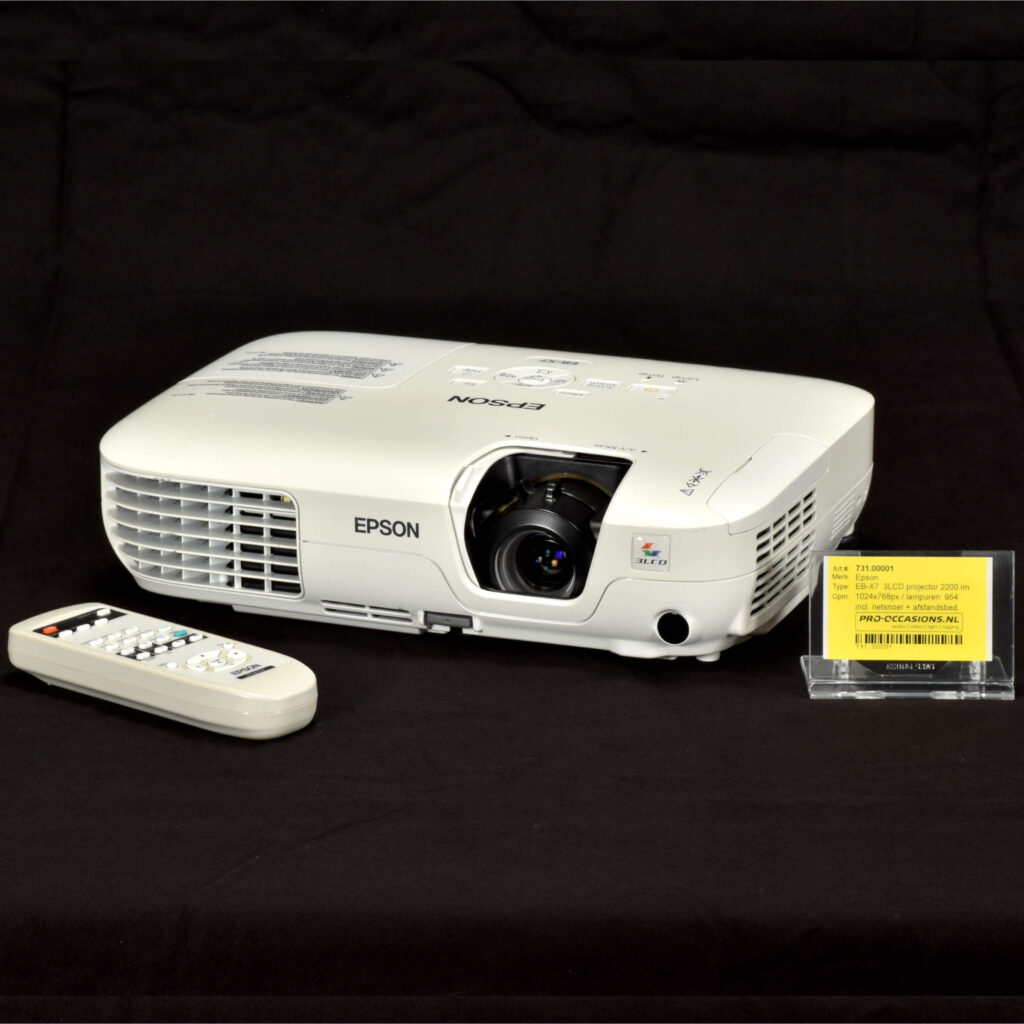 Epson EB-X7 3LCD projector 2200lm - Pro-occasions.nl